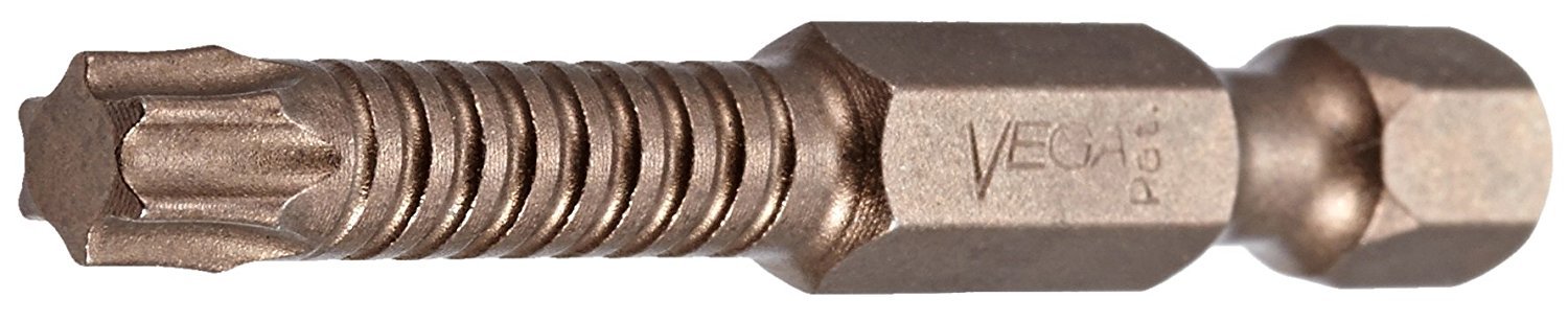 VEGA T27 TORX Impact Driver Bits. Impactech Professional Grade Impact Grade T-27 TORX 2" Bits. (Pack of 5) P150T27A-5