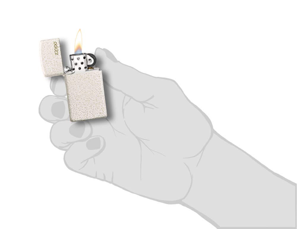 Zippo Slim Mecury Glass Pocket Lighter