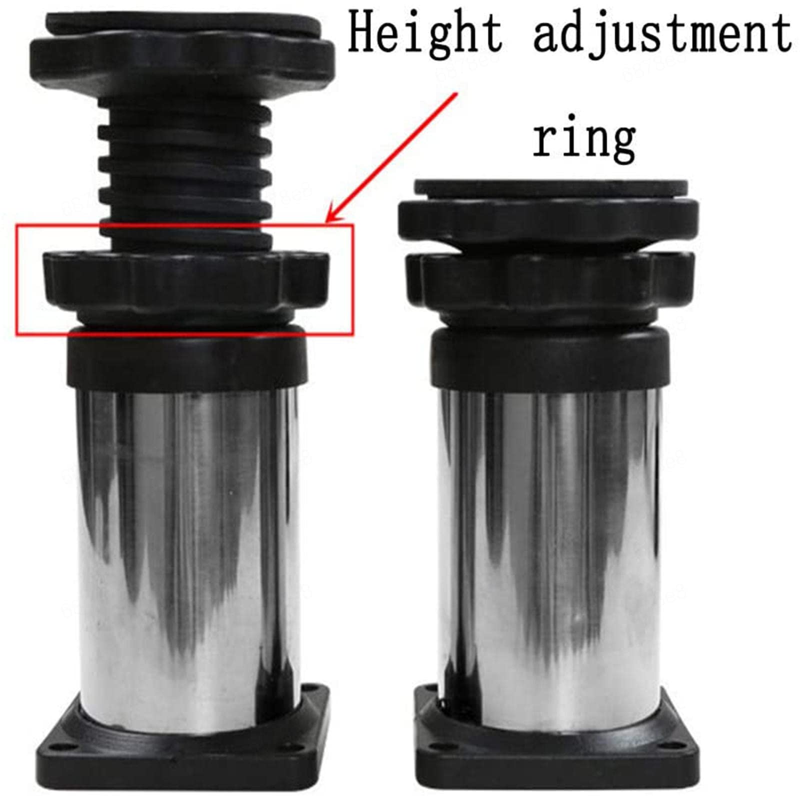 Washer Dryer Stand, 12 Strong Legs Shock Absorbing Quiet,Can Hold Up to 660 Lbs Base for Washing Machine, forWashing Machine,Dryer (3-5 Days Delivery)