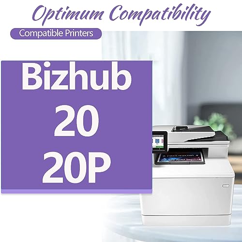 ZIRIA Compatible Toner Cartridges Replacement for Konica Minolta TNP24, Work with Bizhub 20 20P Printer 1 Pack