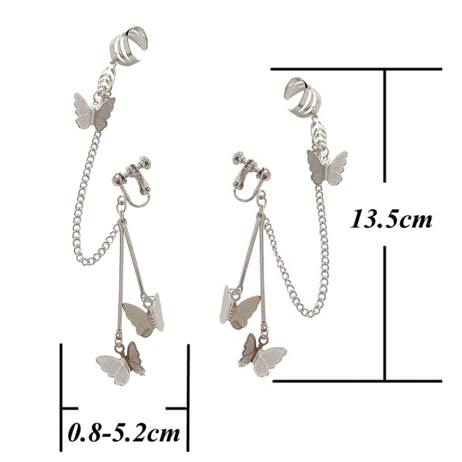 Womens Butterfly Earring