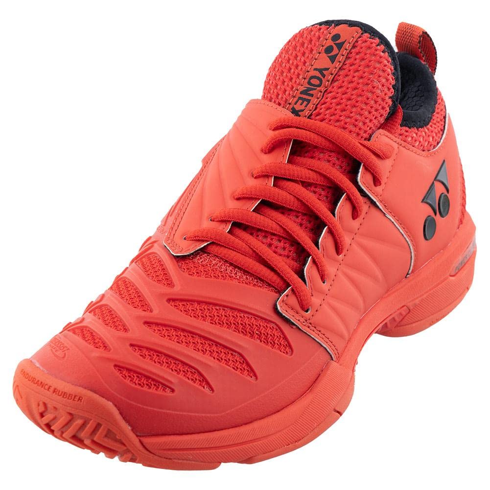 YONEX Men's Power Cushion Fusion Rev 3 Tennis Shoes (D, Navy Blue, Numeric_8)