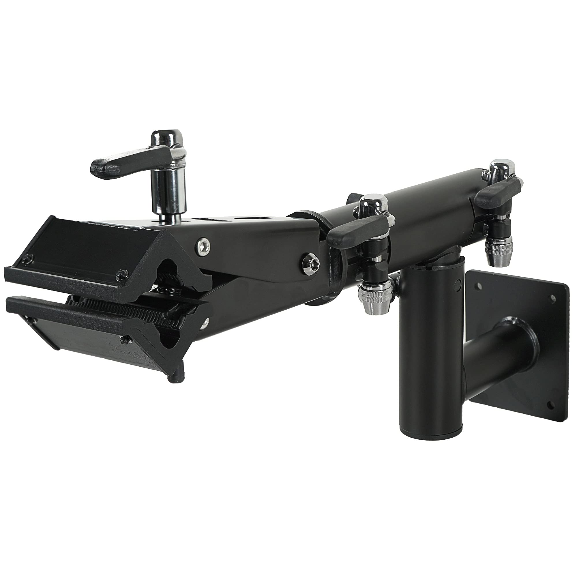 Venzo Bike Repair Stand - Wall Mount Bicycle Mechanics Home Workstand - for Mountain Bikes and Road Bikes Maintenance