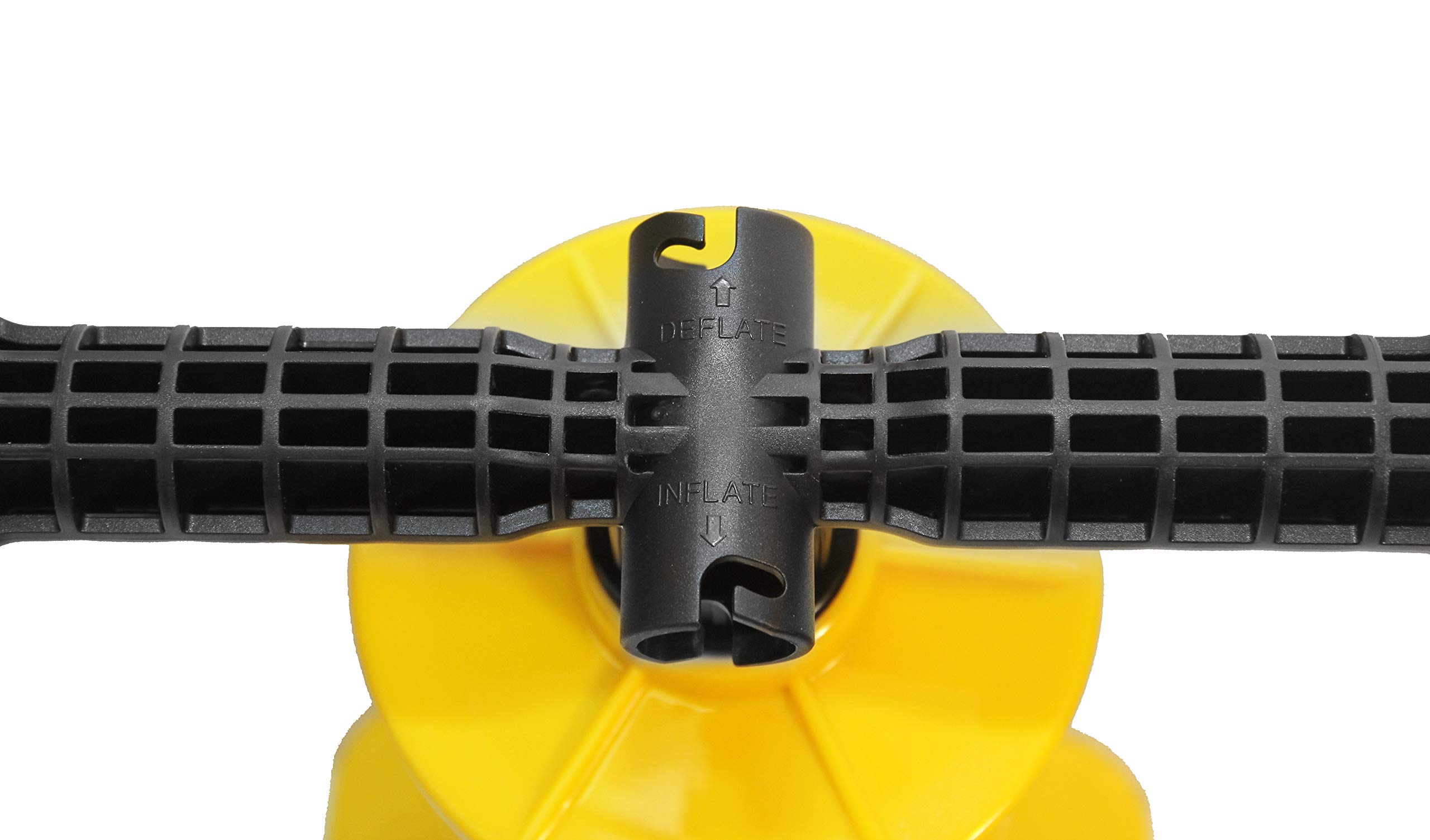 Texsport Double Action Hand Pump for Air Mattress , Yellow , 67 x 28.5 x 11.8