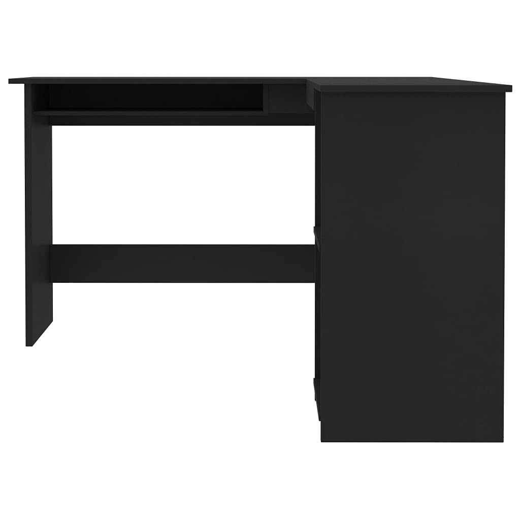 ZQQLVOO Computer Desk Workstation with Pull Out Keyboard Tray, L-Shaped Desk, Computer Corner Desk, Home Gaming Desk, Office Writing Workstation, Sonoma Oak 47.2"x55.1"x29.5" Chipboard