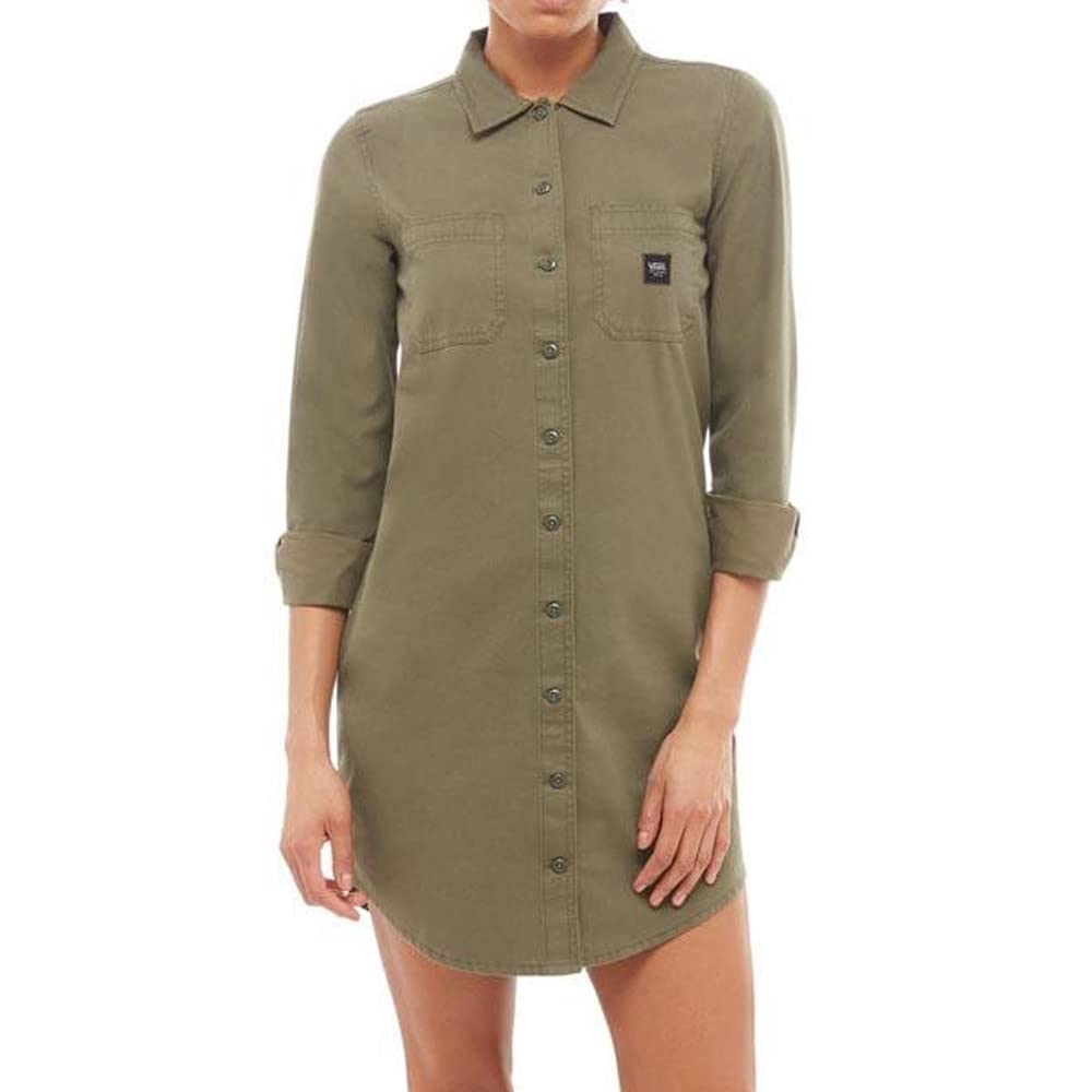 Vans Broadway Dress - Women's, Grape Leaf, Medium, VN0A3PCTKCZ-Medium