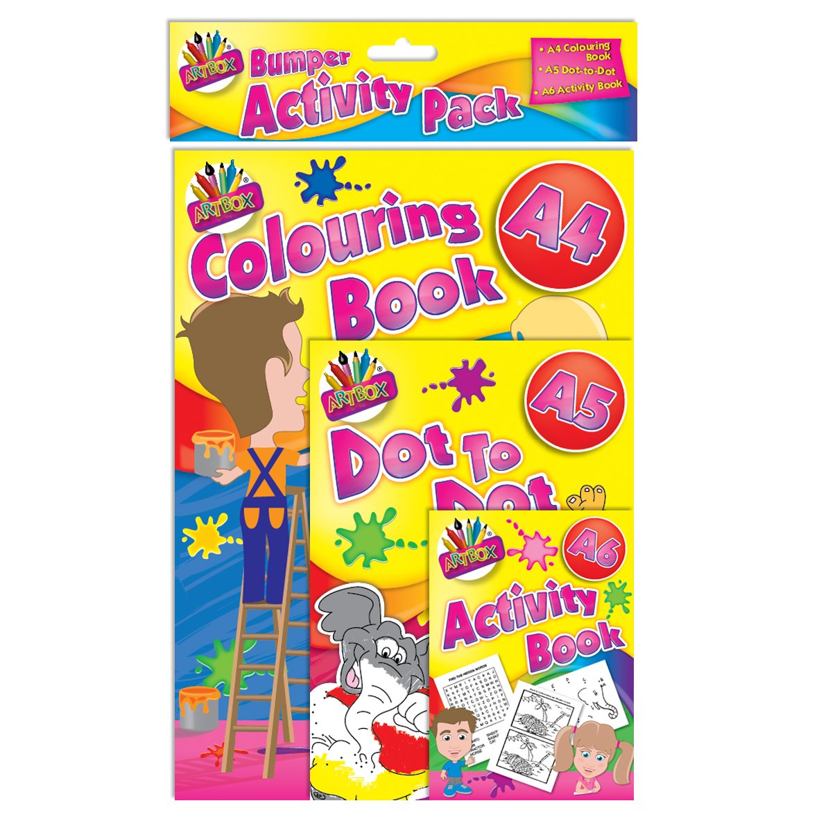 The Art BOXArtbox Multi Activity Pack (Set of 3), 4040