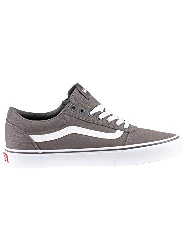 Vans Men's Trainers Low-Top Sneakers, Grey ((Canvas) Pewter/White 4wv), 11.5