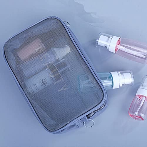 YAMYONE Spray Bottle Travel Size, 2Pcs 60ml/2oz Fine Mist Hair spray Bottle, Makeup Face Refillable Travel Containers for Essential Oils, Perfume, Toners, Alcohol, Suitable for liquid Cosmetics