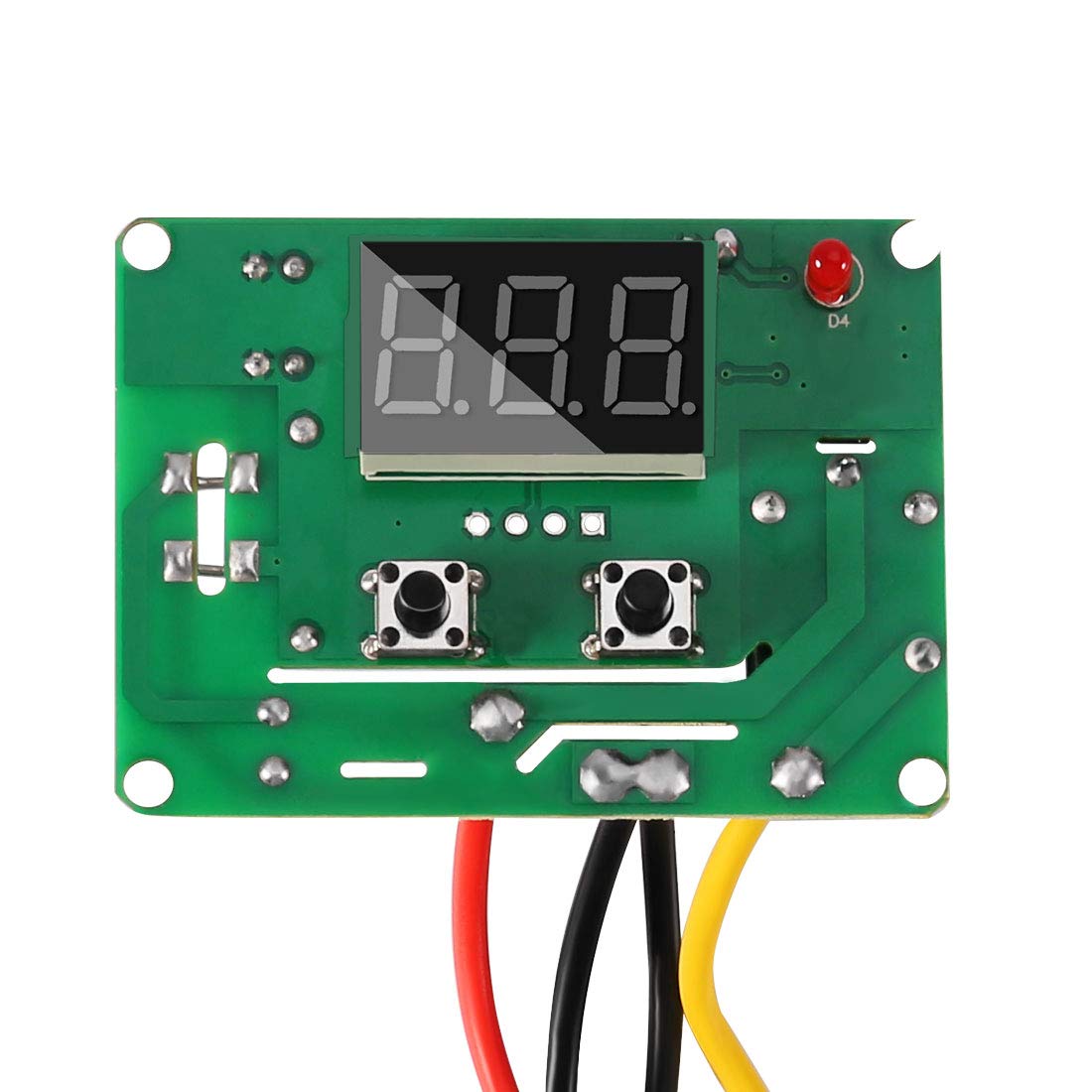 XH-W3001 Mini Thermostat Switch with Waterproof Sensor Probe Digital LED Temperature Controller Module Programmable -50 to 110 Degree Heating Cooling Thermostat(220V)