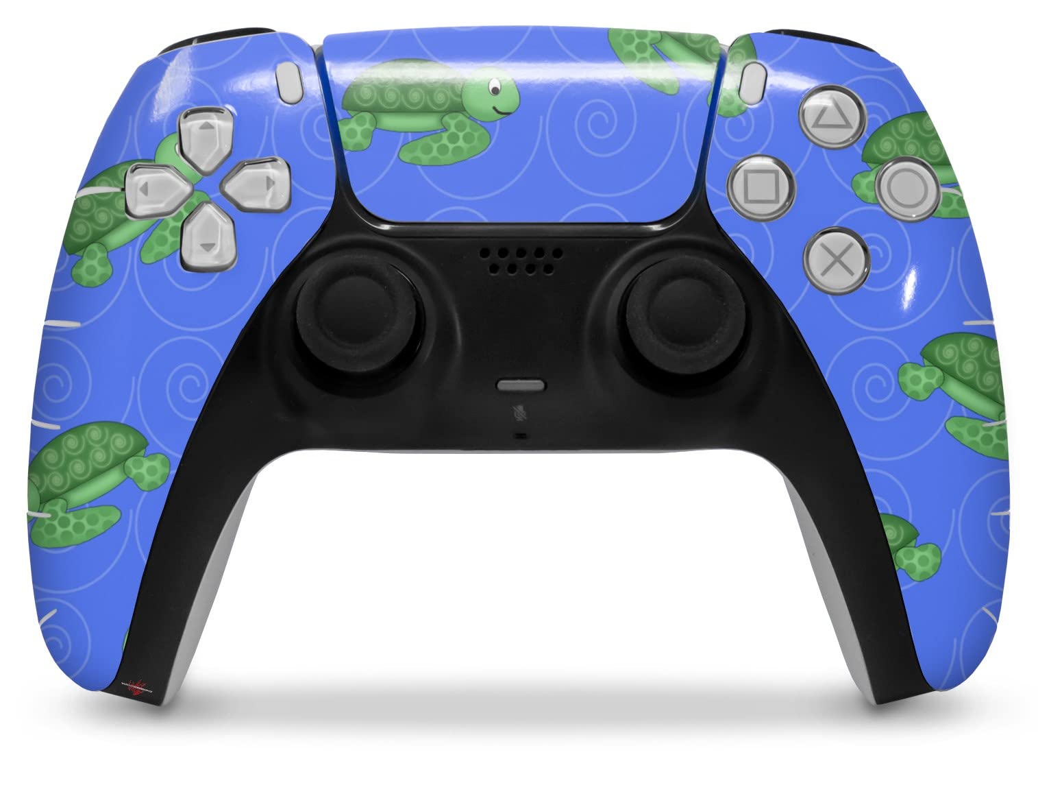 WraptorSkinz Skin Wrap compatible with Sony PS5 DualSense Controller Turtles (CONTROLLER NOT INCLUDED)