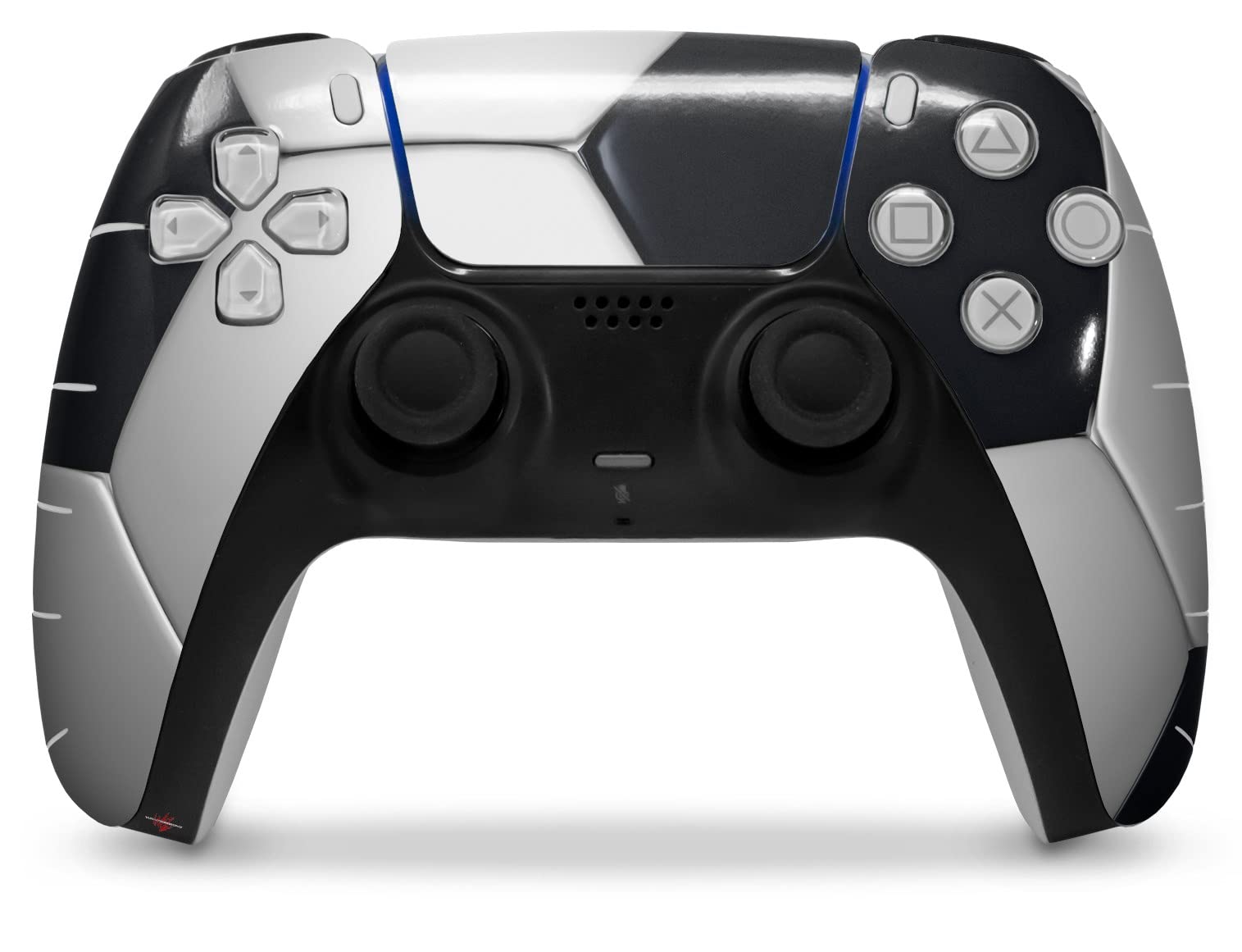 WraptorSkinz Skin Wrap compatible with Sony PS5 DualSense Controller Soccer Ball (CONTROLLER NOT INCLUDED)