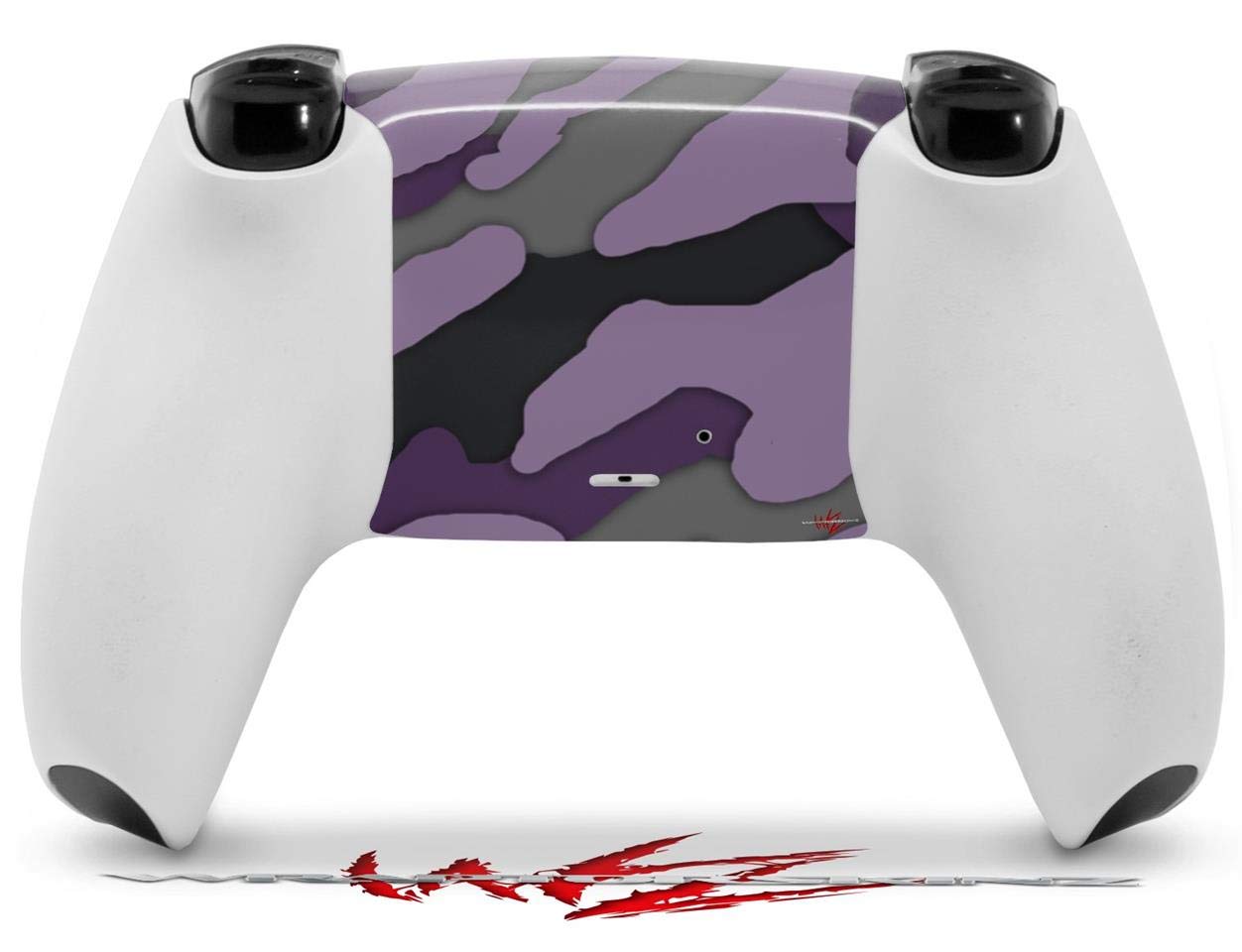 WraptorSkinz Skin Wrap compatible with Sony PS5 DualSense Controller Camouflage Purple (CONTROLLER NOT INCLUDED)