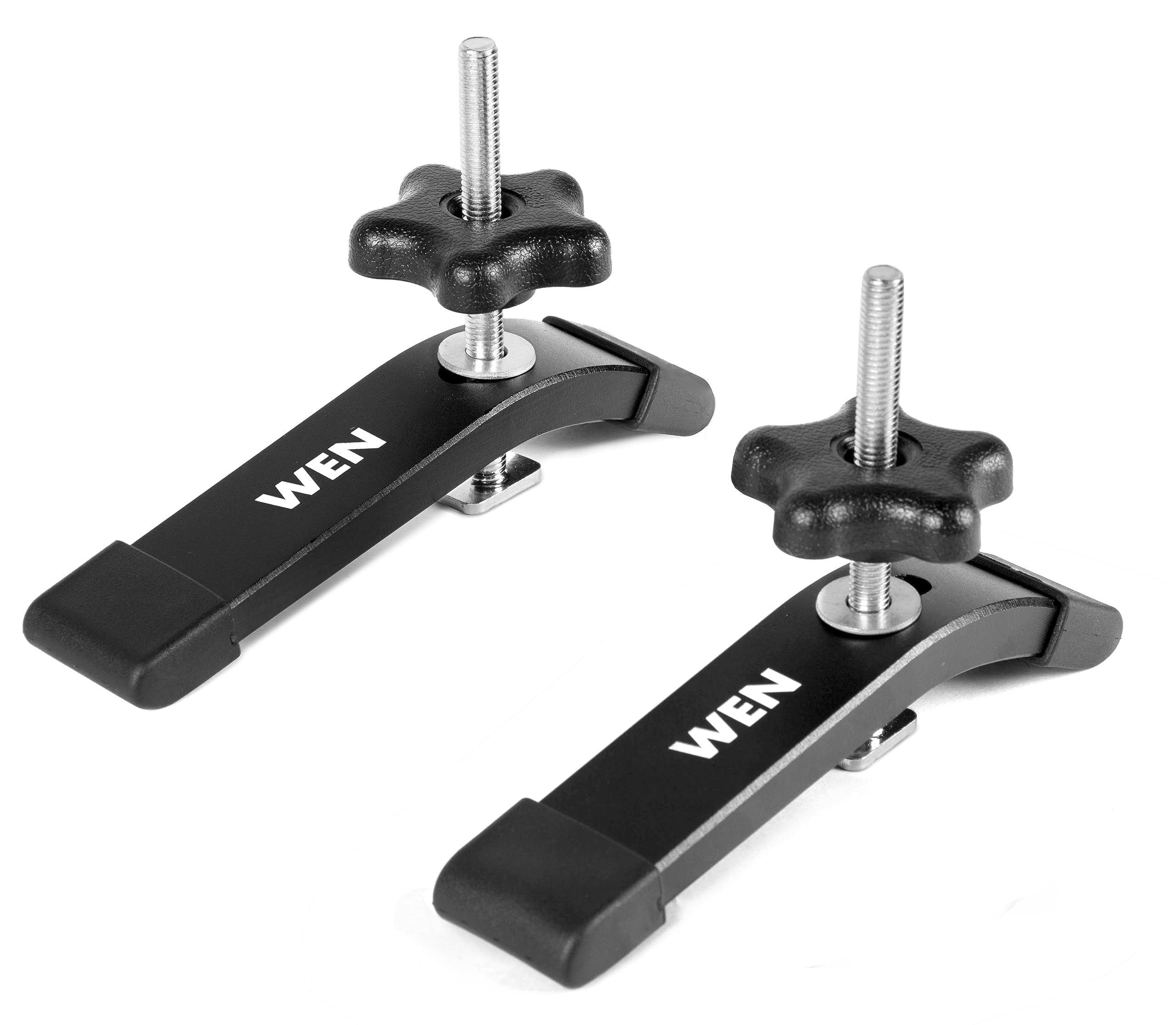 WEN 36-Inch Universal T-Track, Hold Down Clamps, and Intersection Kit for Woodworking (WAT362)
