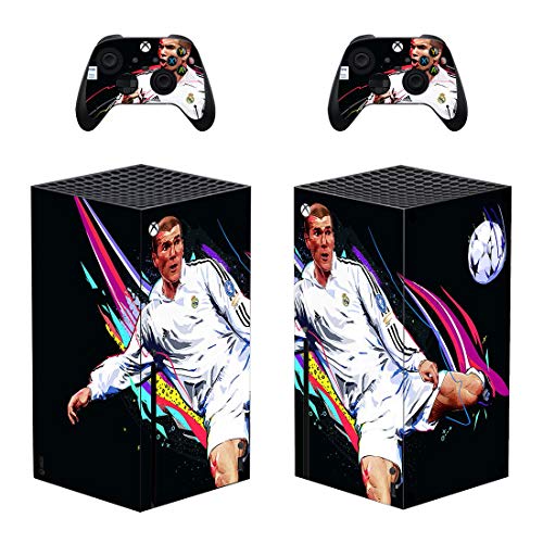 X-box-Series-X Console and 2 Controllers Skin Set - Football Game โ X-box-Series-X Vinyl (only fit X-box-Series-X )
