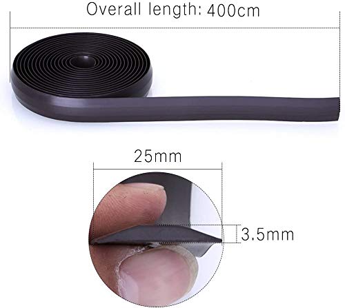 YaruiTop Boundary Magnetic,13 Feet Marker Stripes Tape Compatible with Neato Shark ION Robot Vacuum,Alternative Accessories Magnetic Strip Tape