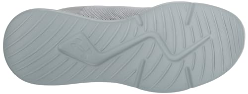 Under Armour Men's Essential, (405) Downpour Gray/White/After Burn, 9, US