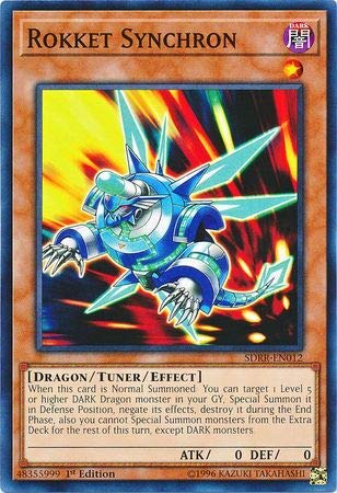 Yu-Gi-Oh! - Rokket Synchron - SDRR-EN012 - Common - 1st Edition - Structure Deck: Rokket Revolt
