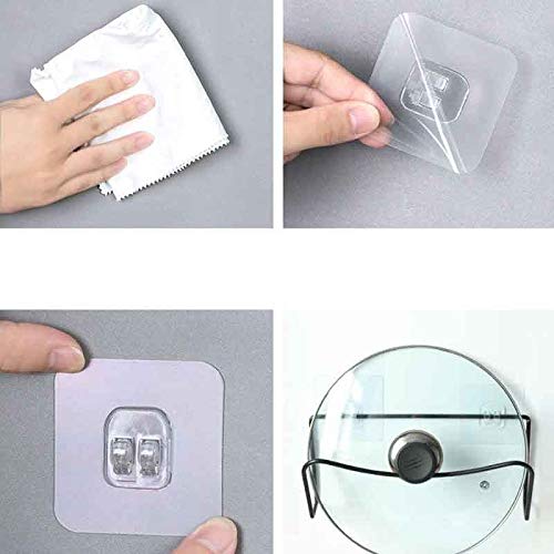 WUDILU Creative Wall Mounted Pot Lid Holder Kitchen Cutting Board Towel Pan Cover Hanging Drainage Drying Rack Cooker Stand (Color : D)