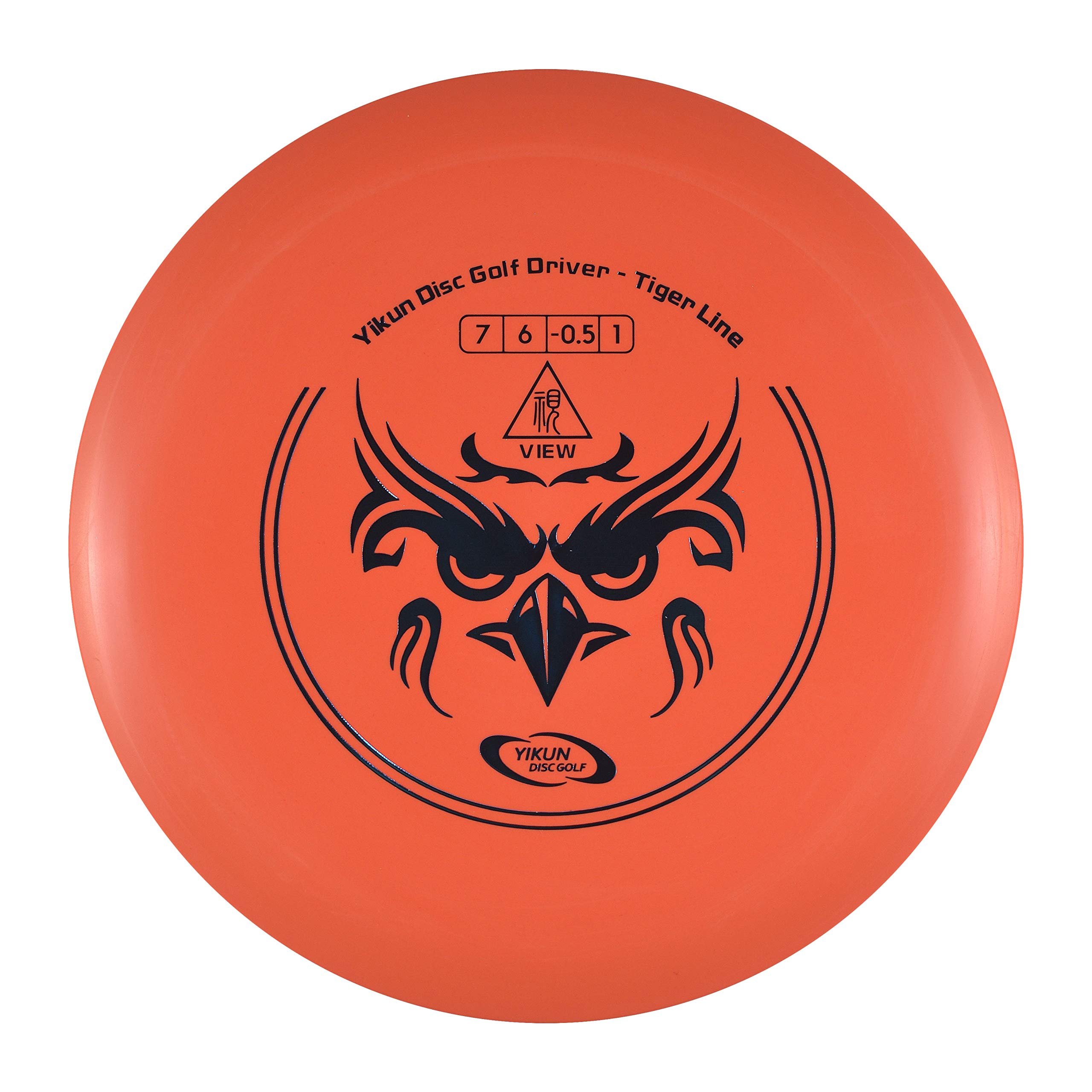 YIKUN DISCS | View | Beginner Disc Golf Driver | (Tiger Line)