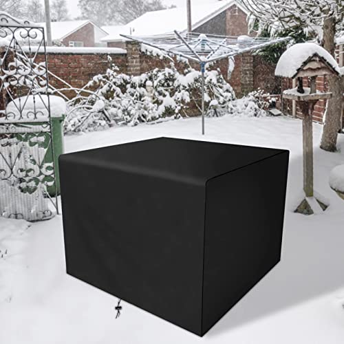 Zerodis Weatherproof Dust Cover for Garden Tables Tear Resistant and Breathable All Season Protection Universal Fit