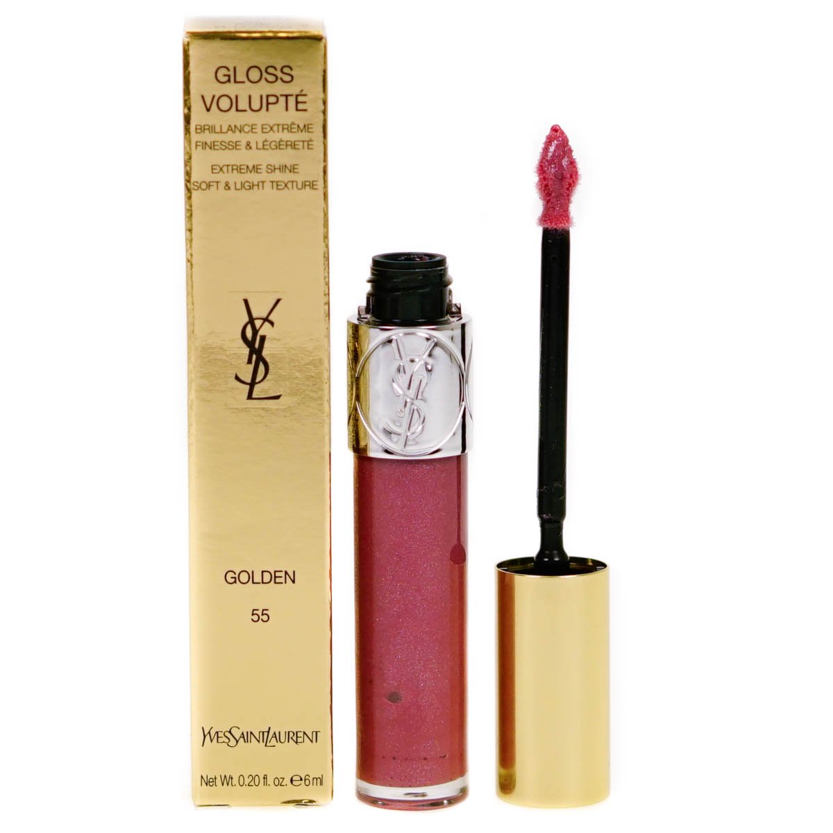 Yves Saint Laurent Gloss Volupte - # 055 Rose El Dorado - 6ml/0.2oz