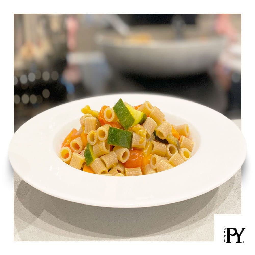 Tubetti Rigati 250 g (8.8 oz) - Low Carb, High Protein Pasta, Plant Based