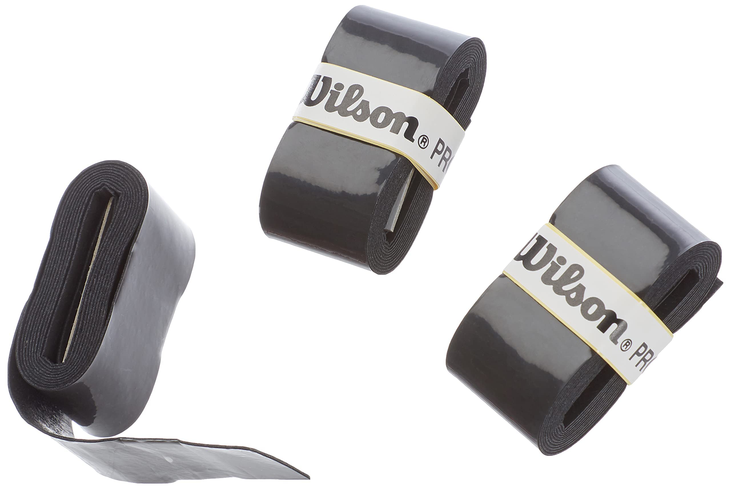 WILSON Pro Tennis Overgrip - 3 Pack, Black