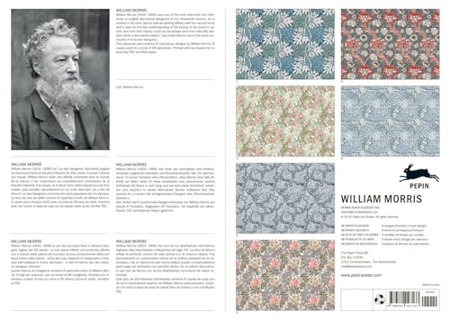 William Morris: Paper Placemat Pad (Multilingual Edition) (English, Spanish, French and German Edition)