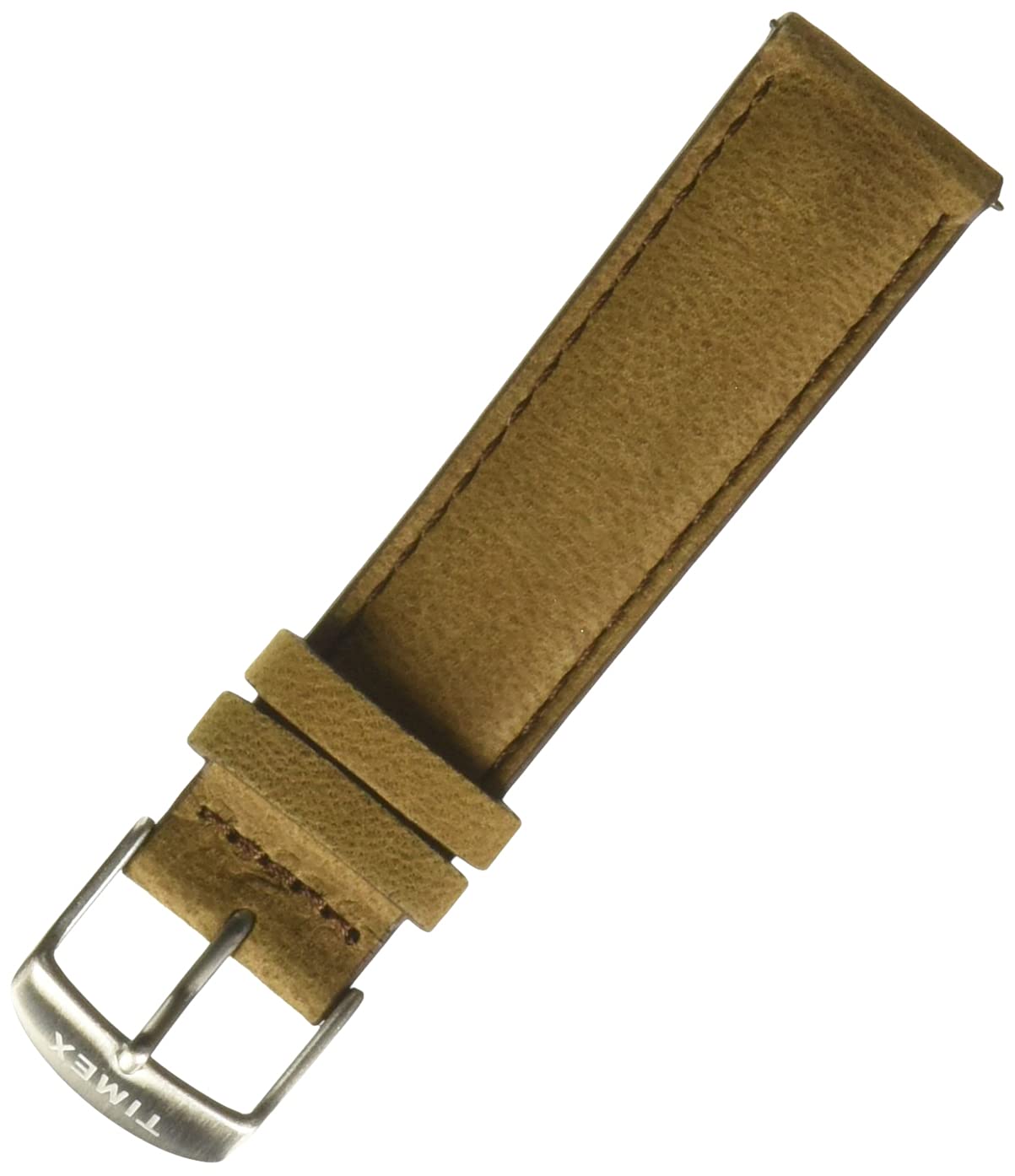 Timex TW7C08500 Two-Piece 20mm Brown Leather Quick-Release Strap