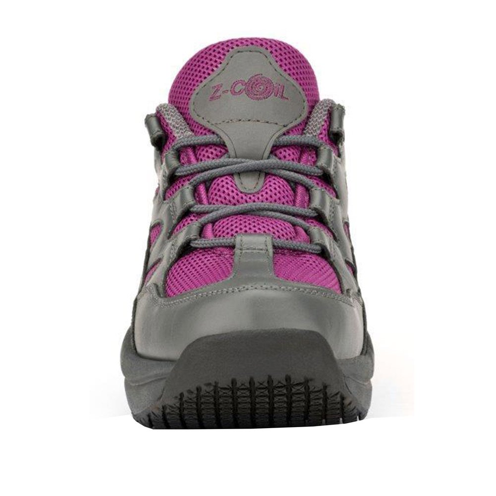 Z-CoiL Women's Freedom Slip Resistant Enclosed CoiL Leather Tennis Shoe (Pink, numeric_10)