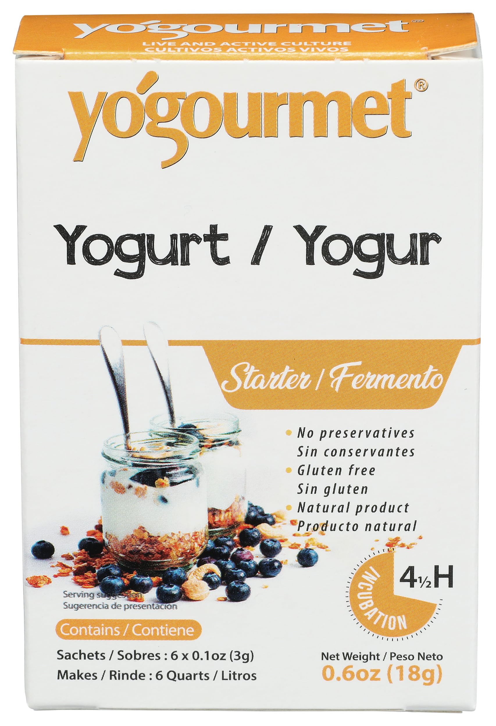 YOGOURMET Dried Yogurt Starter 0.17 Ounce (Pack of 1)