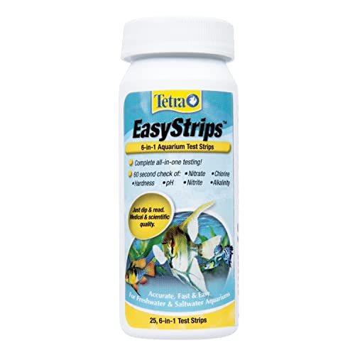 Tetra EasyStrips 6-in-1 Aquarium Test Strips, 400 Pack