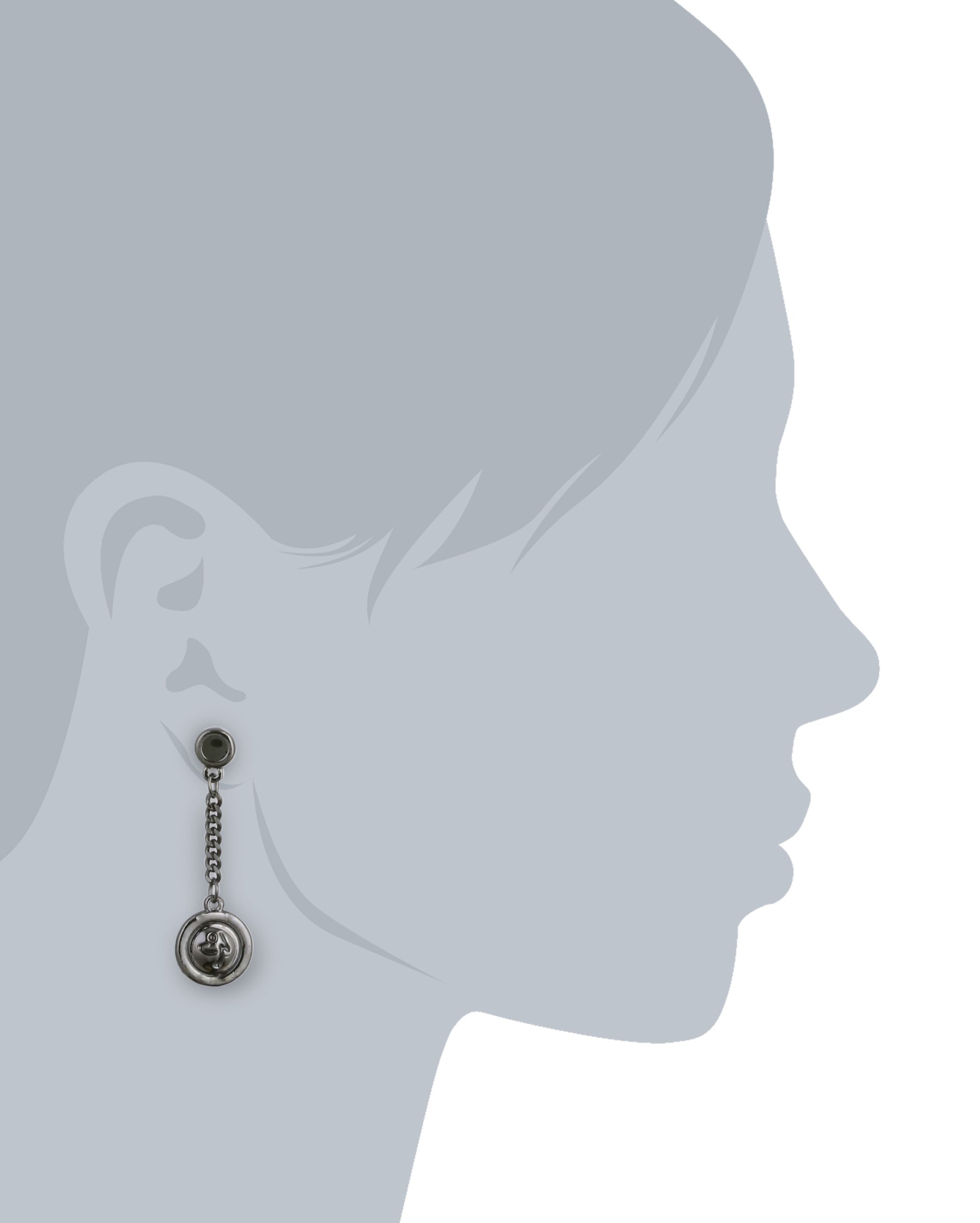 Zumba Fitness LLC Dazzle Earrings, Silver, One Size