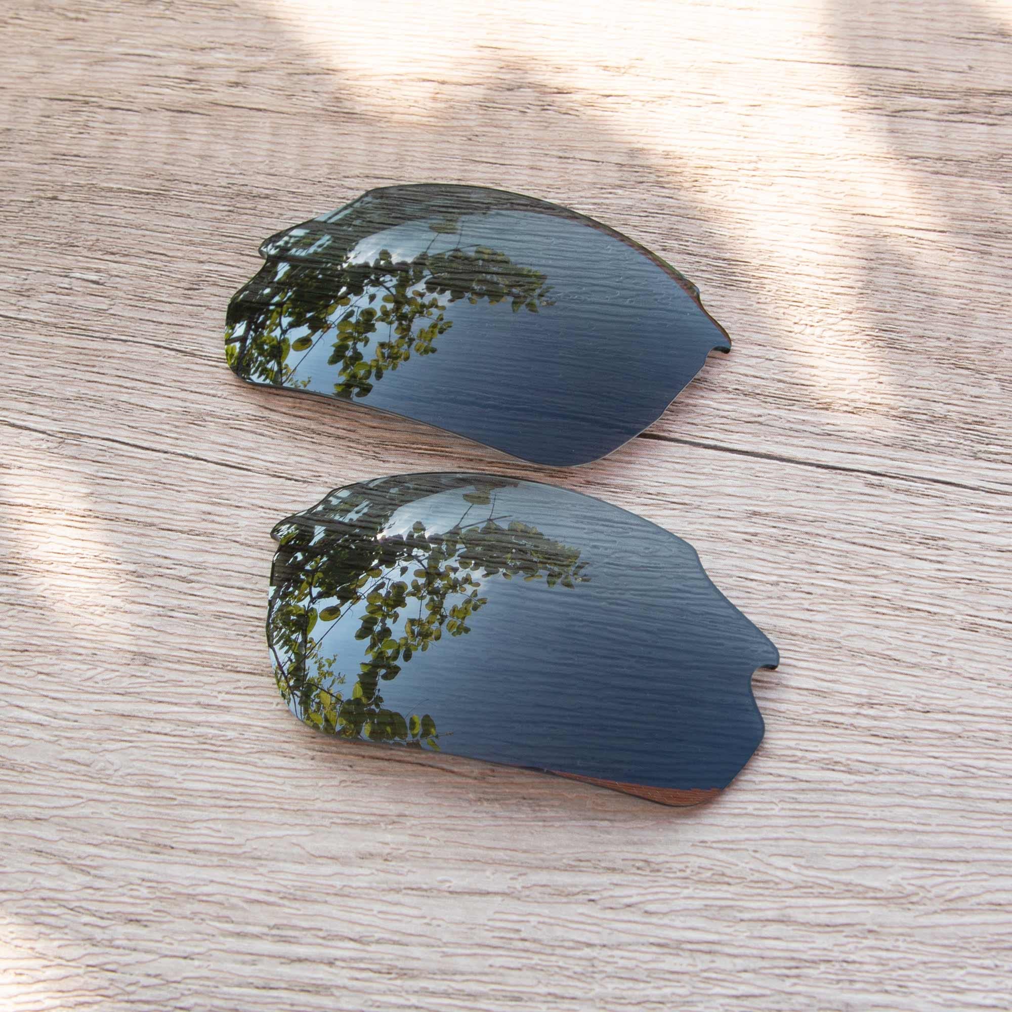 Walleva Black ISARC Polarized Replacement Lenses for Smith Parallel Max Sunglasses