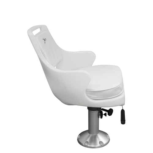 Wise 8WD015-6-710 Standard Pilot Chair with Cushions, Adjustable Height Pedestal and Seat Slide