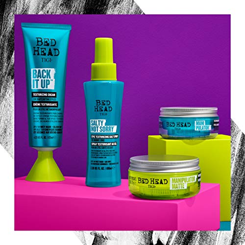 TIGI Bed Head Back It Up texturizing Cream for Shape and Texture 4.23 fl oz (Pack of 2)
