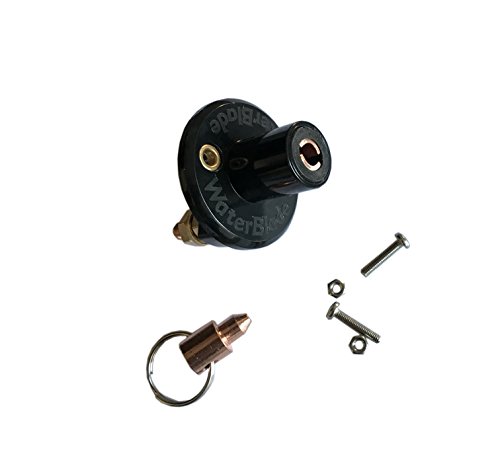Waterblade Battery Disconnect Safety Kill Switch 130AH - with Pull Out PIN for Kayak or SUP or Electric Boat