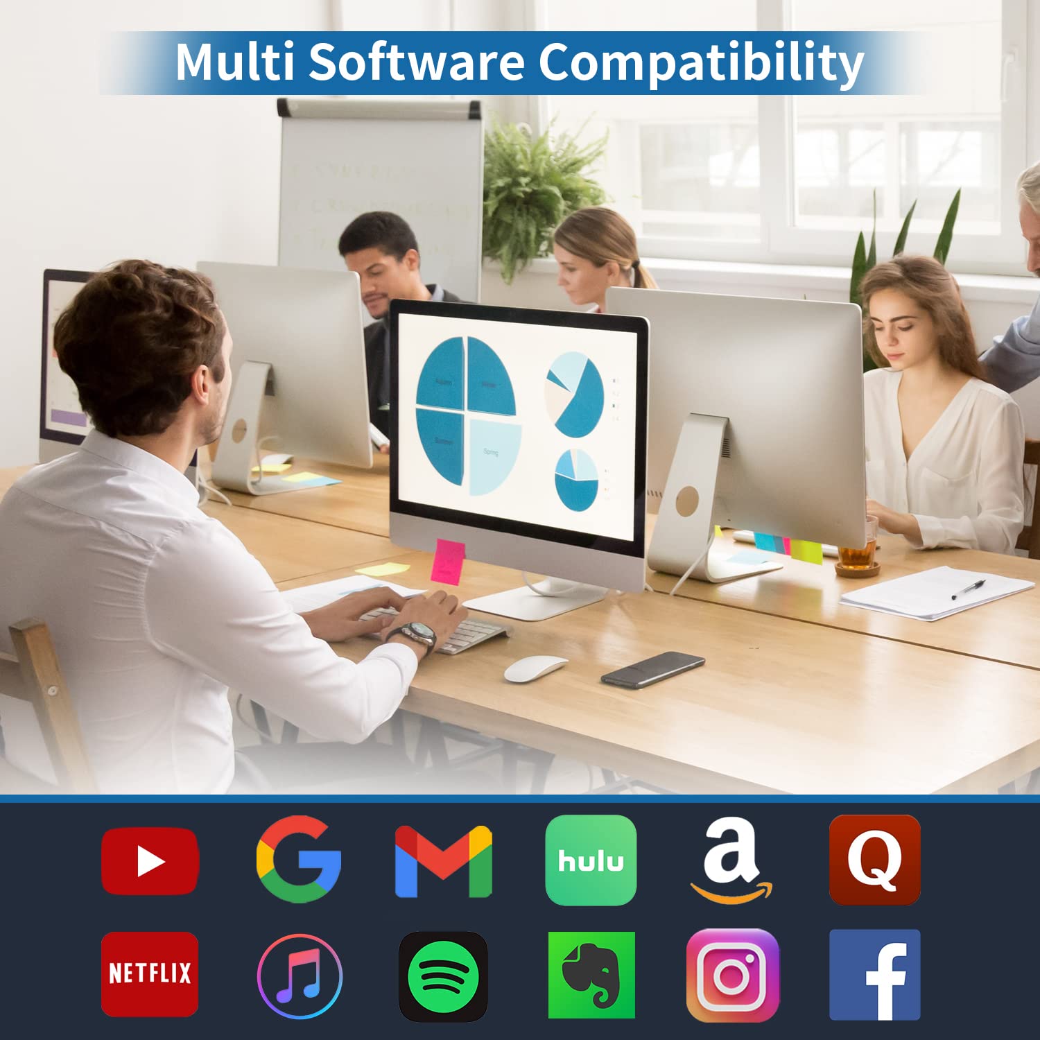YLIMPC Mini PC, Intel 11th Celeron N5095 Processor(4C/4T, Up to 2.9GHz), Mini Computer Win 11 Pro 8GB RAM 256GB SSD,Mini Desktop Computer Supports 2.5Gbps LAN/Bluetooth 5.0/WiFi/HDMI/DP/4K UHD