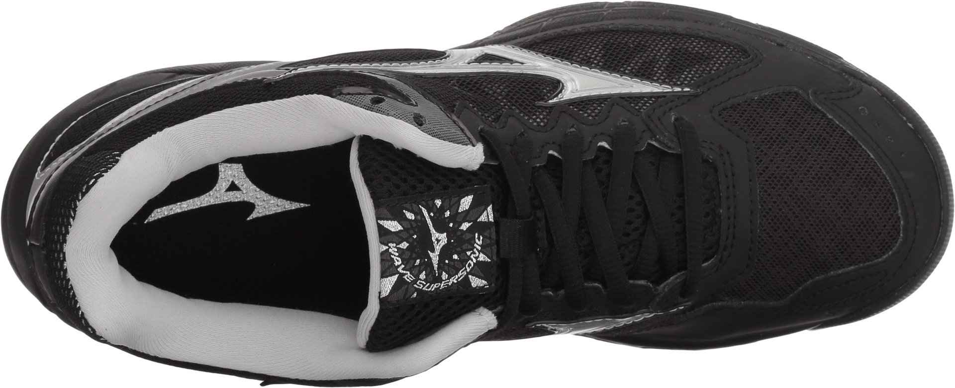 WAVE SUPERSONIC WOMENS BLACK-SILVER 6.5 Black/Silver