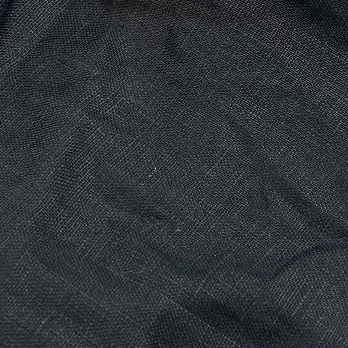 Texco Inc Solid Color No Stretch 54" 6 oz Linen, Apparel, Home/DIY Fabric, Black 5 Yards