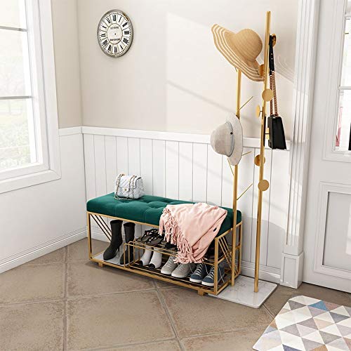 ZHYH Nordic Shoe Stool Home Entrance Porch Cabinet Storage Bed end Sofa Bench Creative (Color : E)