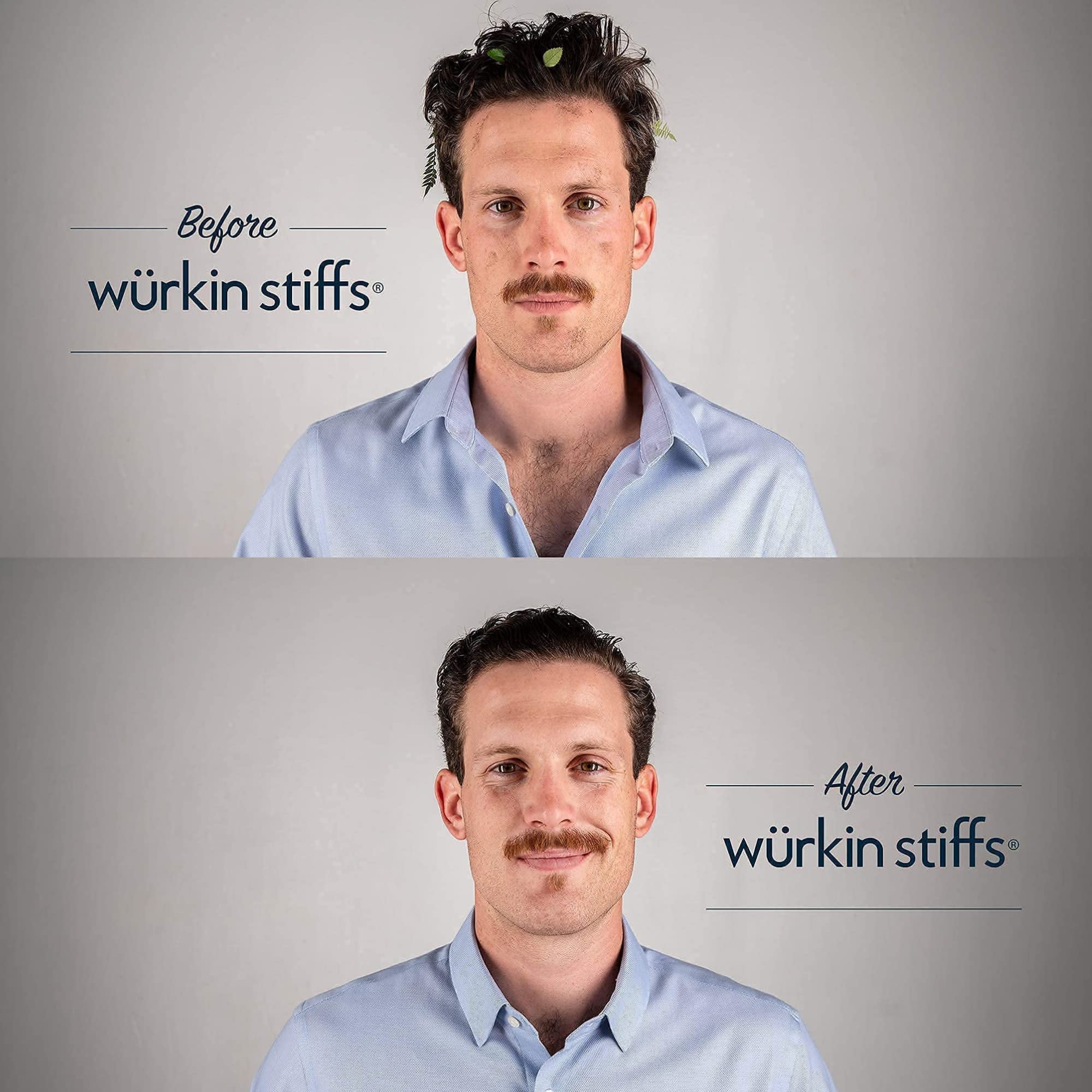 Würkin Stiffs Magnetic Collar Stays As Seen on Shark Tank | Includes 1 Pair of Power Stays with Storage Case