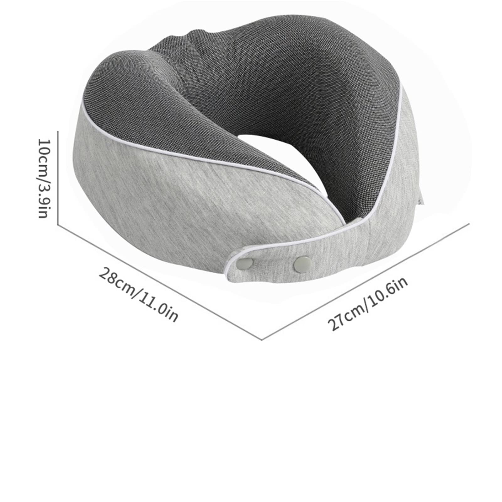 ZIFARM Bed Pillows, Pillow for Airplane Office Memory Foam U-Shaped Neck Pillows with Sleep Mask Earplugs Sleeping Cushion Headrests Beddin Pillow