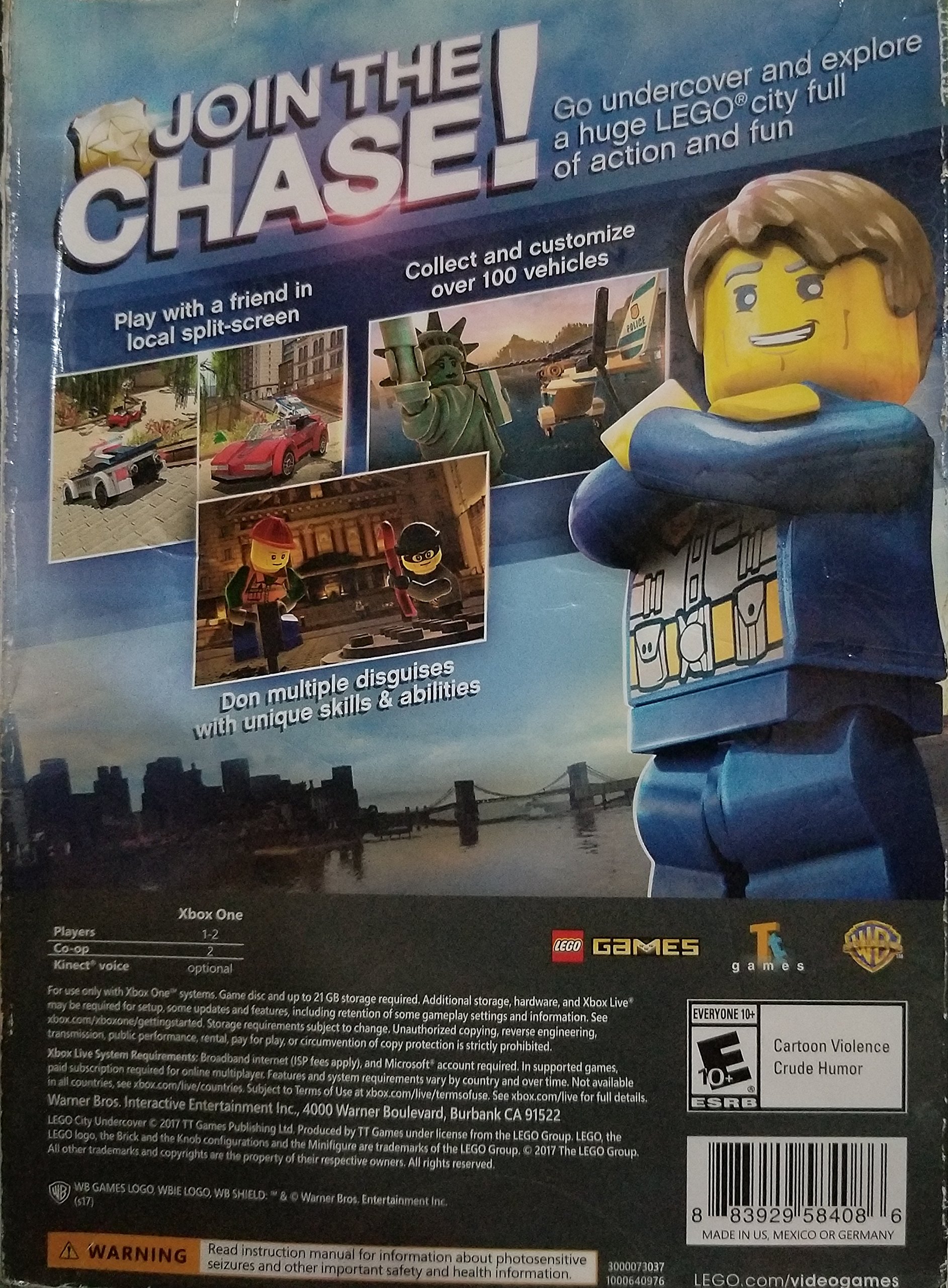 Xbox One Lego City Undercover Walmart Exclusive