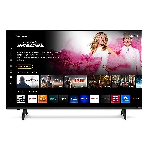 VIZIO 43-Inch M-Series 4K QLED HDR Smart TV with Voice Remote, Dolby Vision, HDR10+, Alexa Compatibility,VRR with AMD FreeSync, M43Q6-J04, 2021 Model