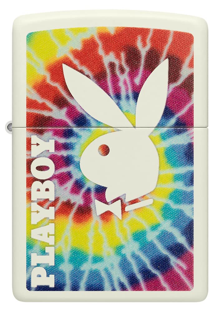 Zippo Playboy Tie-Dye Glow in The Dark Pocket Lighter