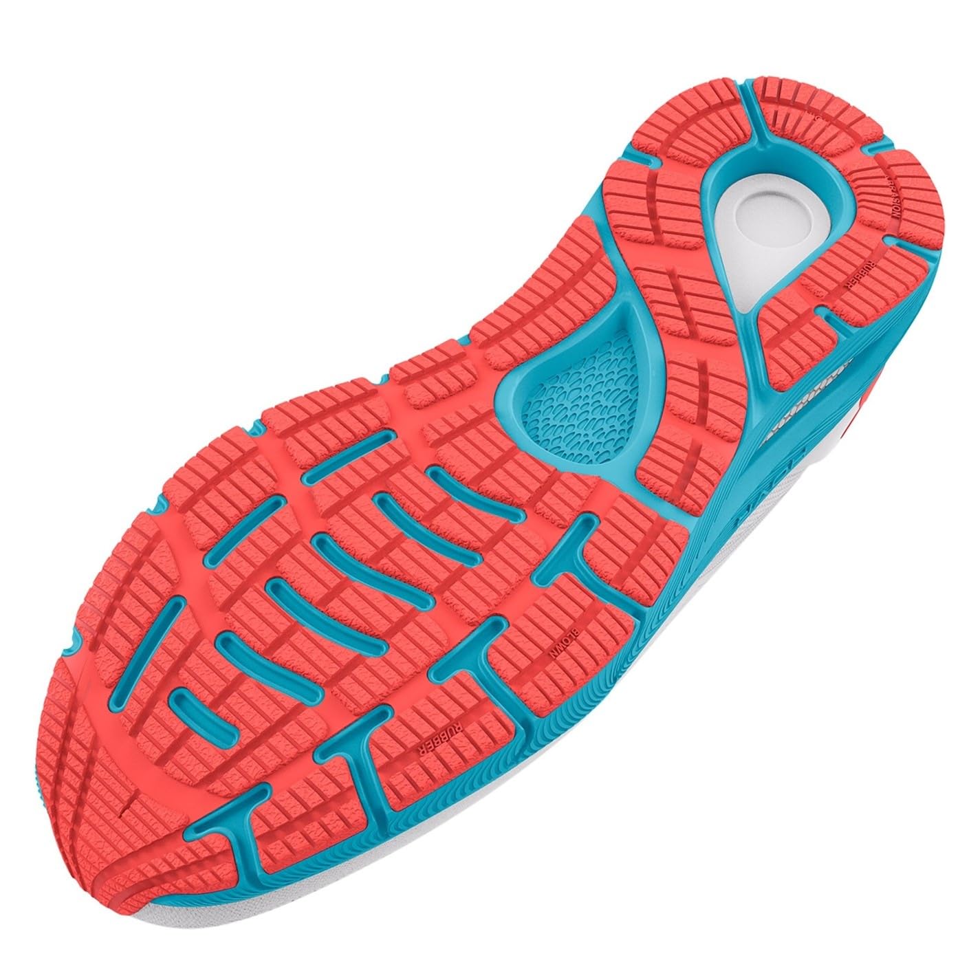 Under Armour Women's HOVR Sonic 5, Halo Gray/Electric Tangerine, 6 Medium US