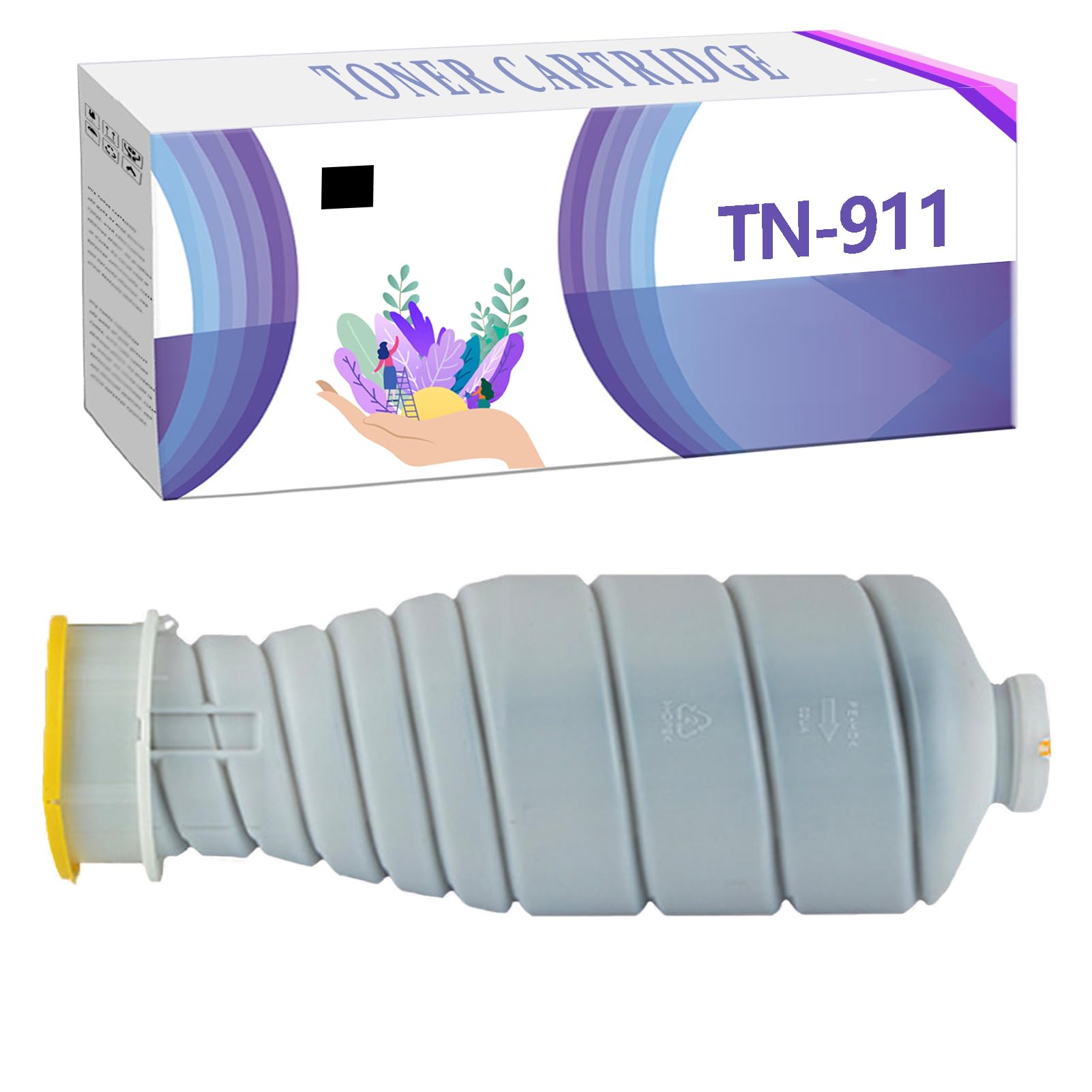 ZIRIA Compatible Toner Cartridges Replacement for Konica Minolta TN911, Work with Bizhub Pro 950 Printer 1-Pack