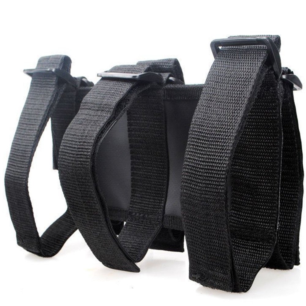 XYZCTEME Fire Extinguisher Holder, ATV/UTV Interior Roll Bar Trim Kit (Black)